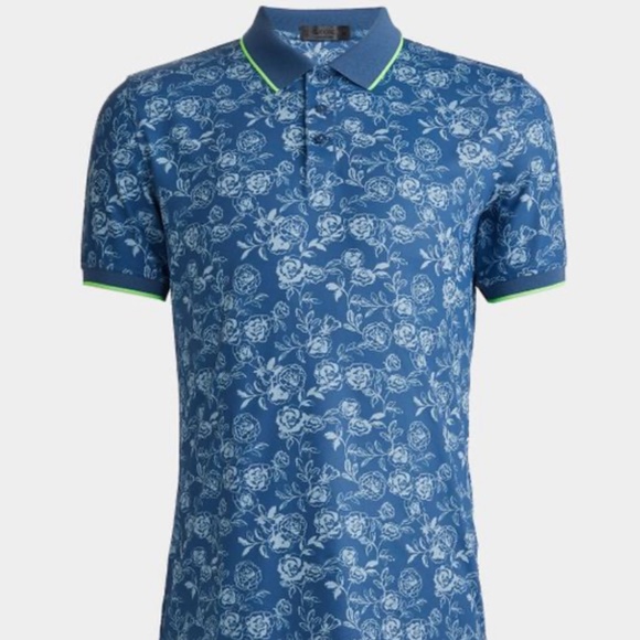 G/FORE | Shirts | Gfore Mens Large Peony Sketch Banded Sleeve Tech ...